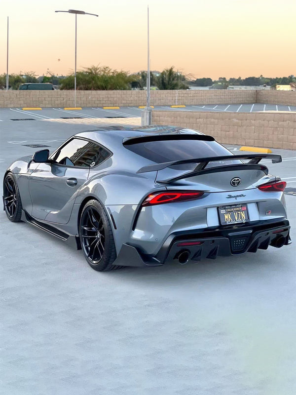 Varis Style Carbon Fiber Rear Diffuser - MK5 Toyota Supra A90 – Motivo ...